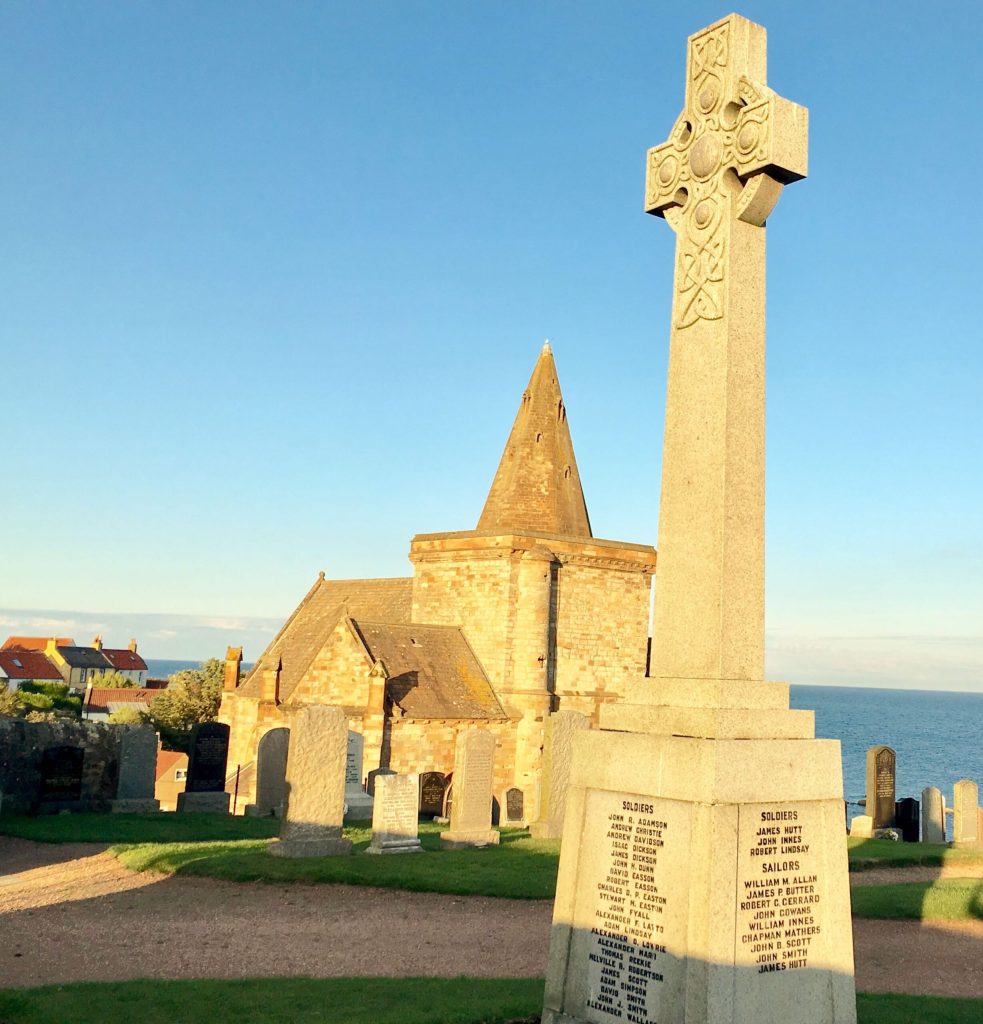 Battles over – a nation’s tribute. – St Monans